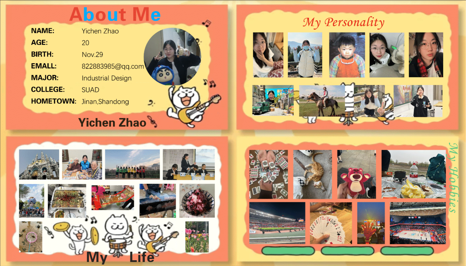 It's me,Yichen Zhao - Design Team 01 | The 2025 Global Studio